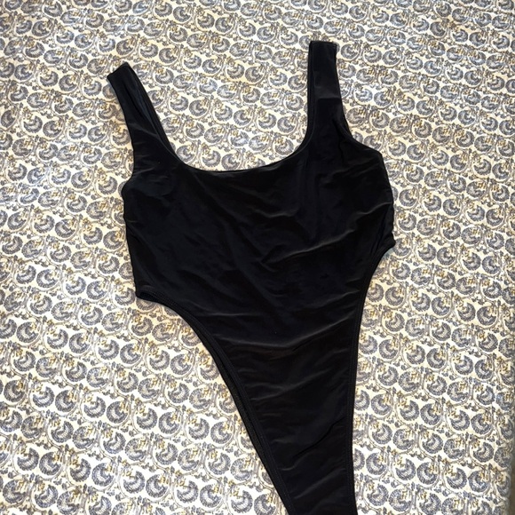 Fashion Nova | Tops | Fashion Nova High Leg Body Suit | Poshmark